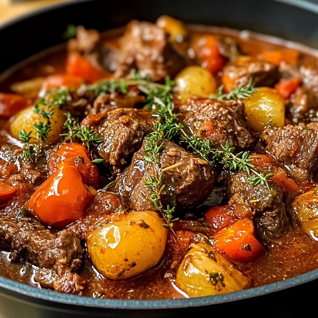 Tuscan Beef Casserole Recipe
